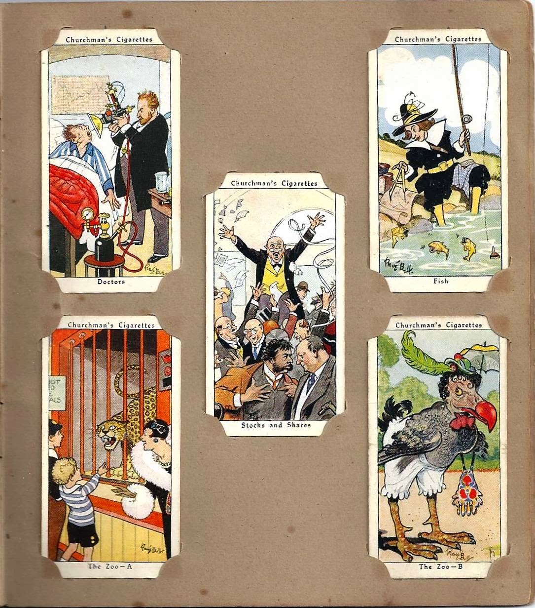 Past Print: Howlers / 1937 cigarette cards