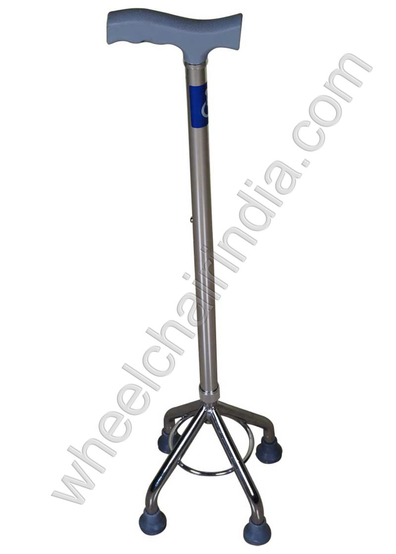 Four Leg Walking Stick Specification ~ Wheelchair India : Handicap ...