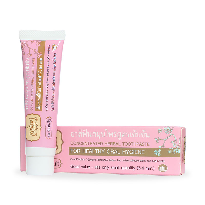 Tepthai Mixed Fruit Concentrated Herbal Toothpaste 30g ~ Solehah Beauty ...