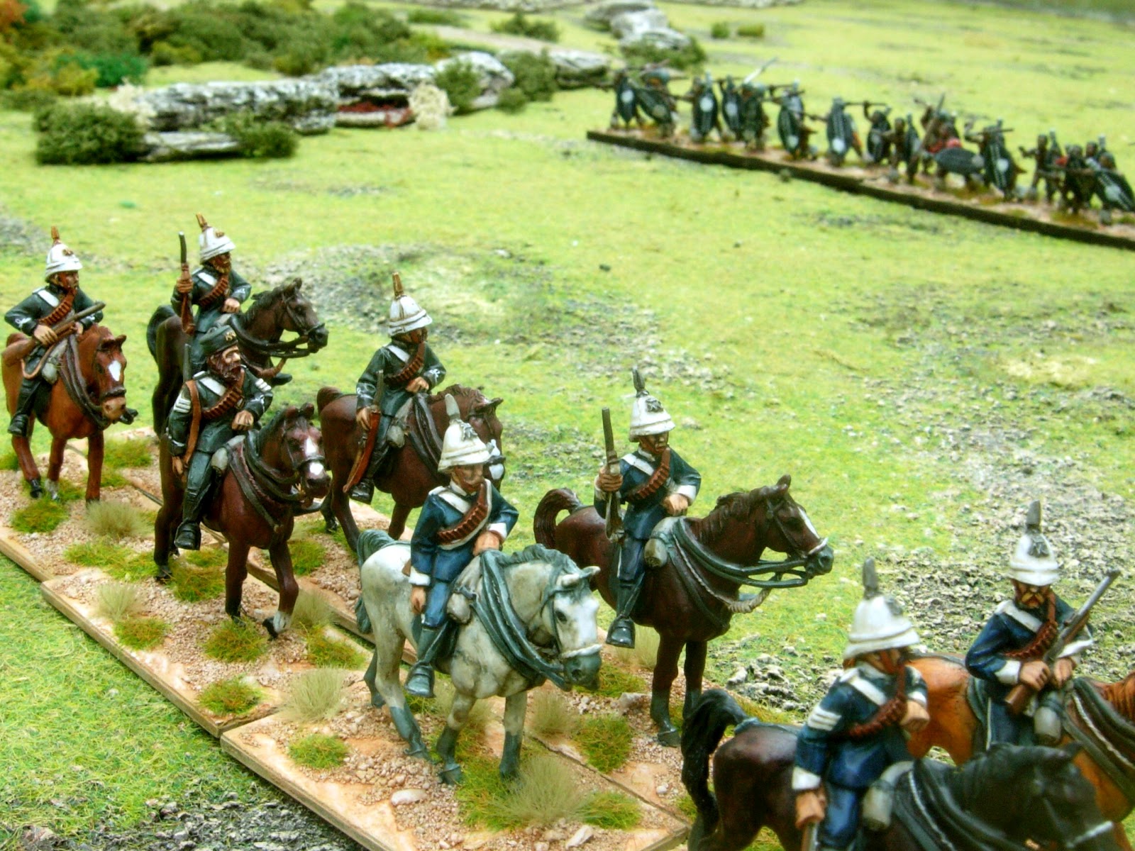 Wargaming with Silver Whistle: ZULU WAR Natal Mounted Police and Carbineers