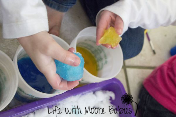 4 Ice and Snow STEAM Activities to do Indoors - Life with Moore Babies