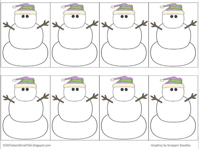 Chit Chat and Small Talk: Snowman Articulation for /R/ and /S/