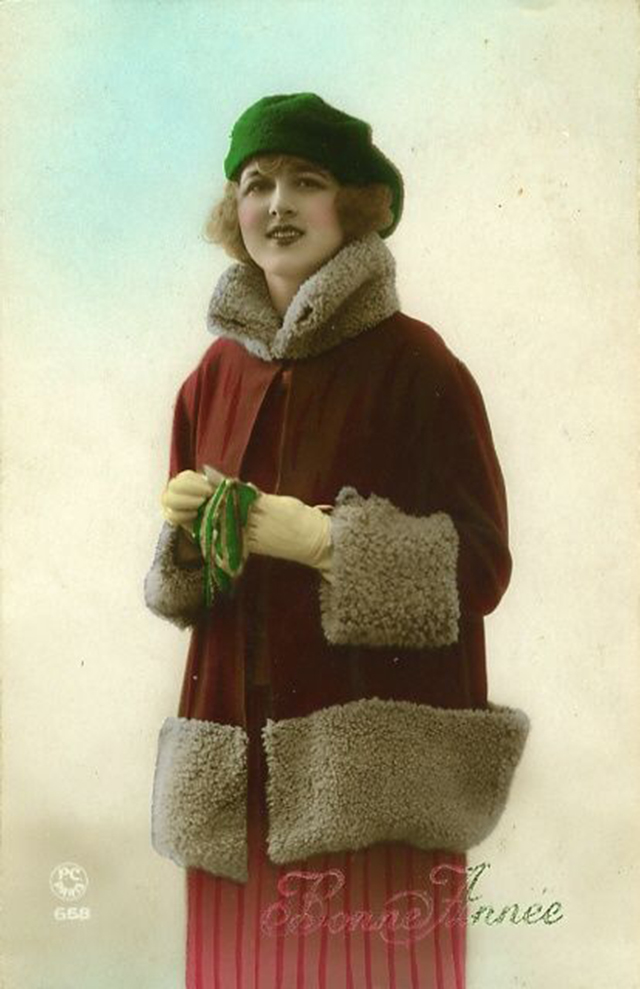 20 Beautiful Antique Hand Tinted Photo Postcards of Pretty Young Ladies ...