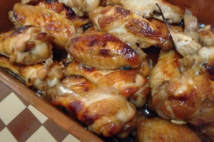 Eten maken: Kipkluifjes gemarineerd in appelsap en keukenstroop