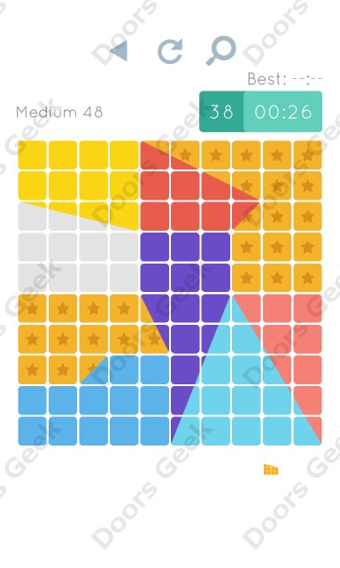 Blocks & Shapes [Medium] Level 48 Solution ~ Doors Geek