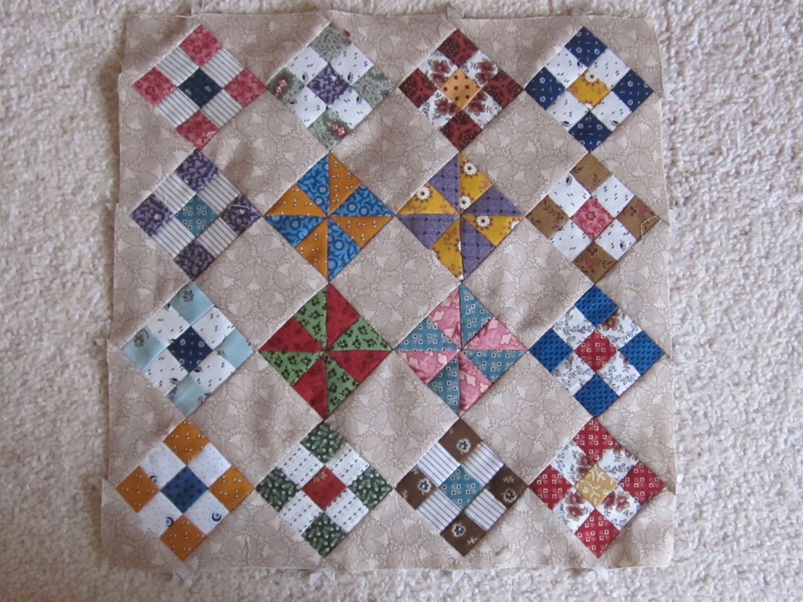 Mother Patchwork: Circa 2016 Medallion