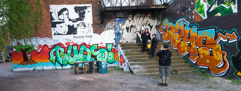 Exploriment: Hamilton Art Crawl Graffiti Tour