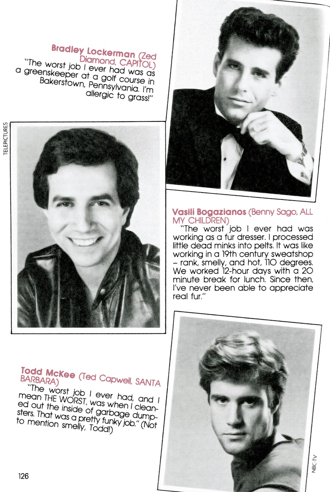 Soap Questions: Roundup - What Was The Worst Job You've Ever Had ...