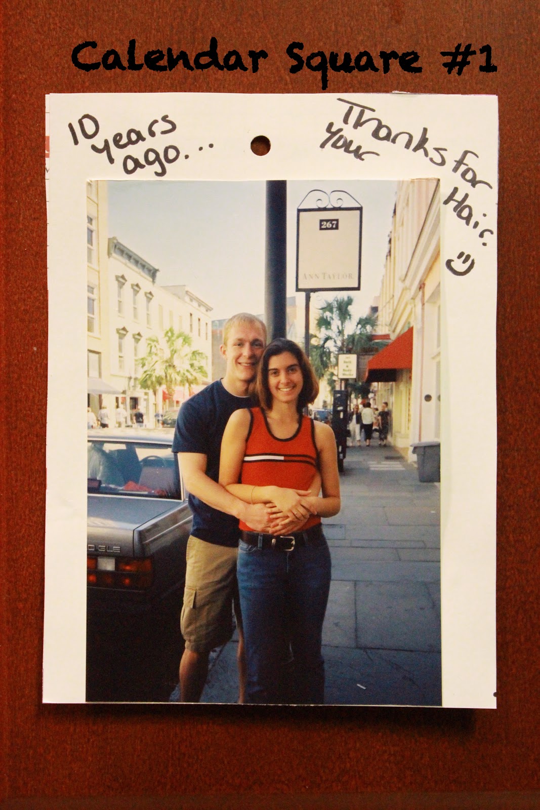 Navy Beans: Calendar Squares....