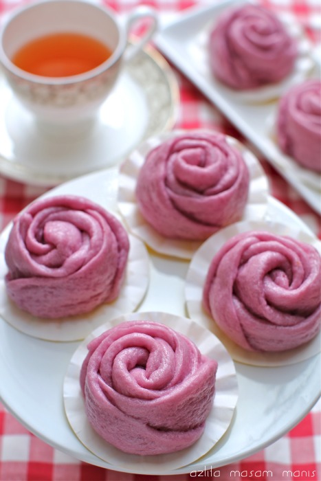 PURPLE SWEET POTATO ROSE PAU - masam manis