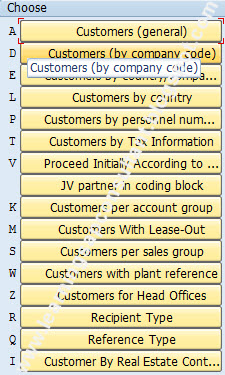 My SAP Financials: How to View Customer Line Item using its Name Rather ...
