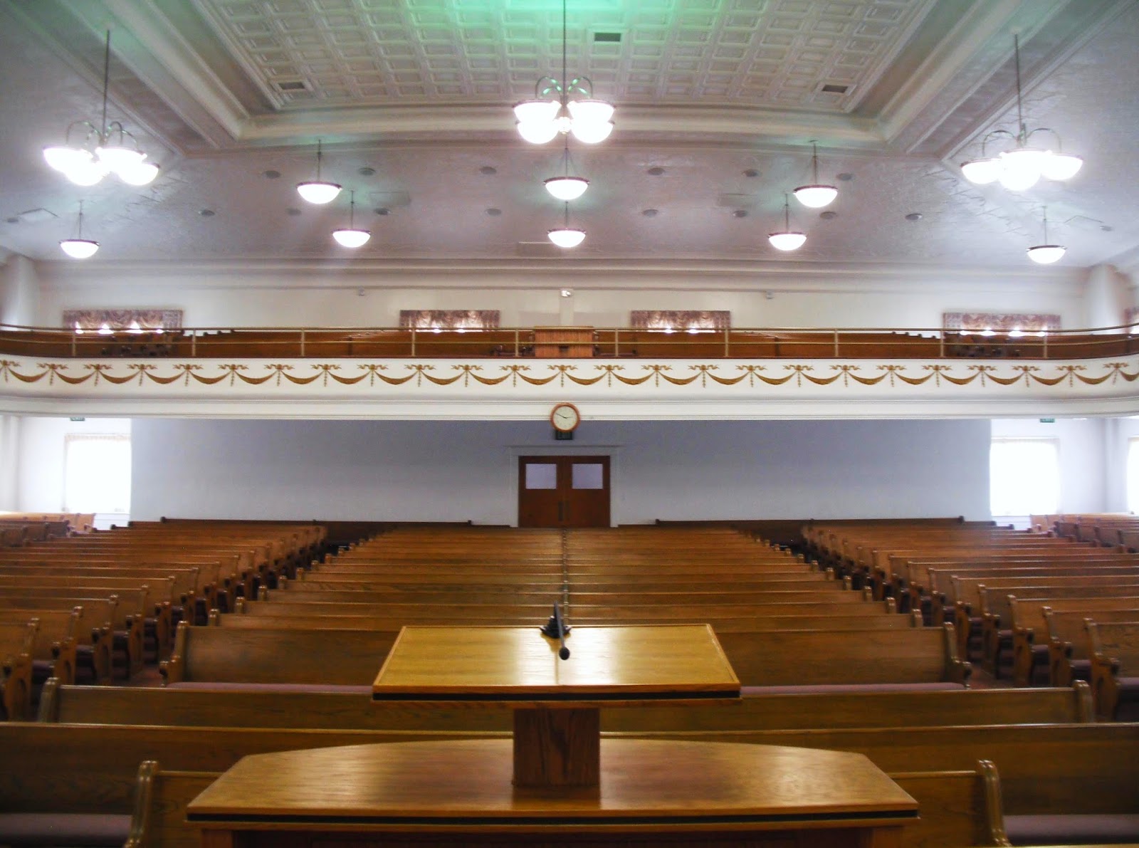 Historic LDS Architecture: Alpine Tabernacle: Interior