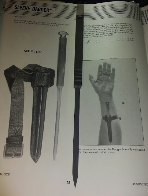 Cloak and Dagger WW2 Clandestine Tools: NEW WWII OSS SOE Sleeve Dagger ...