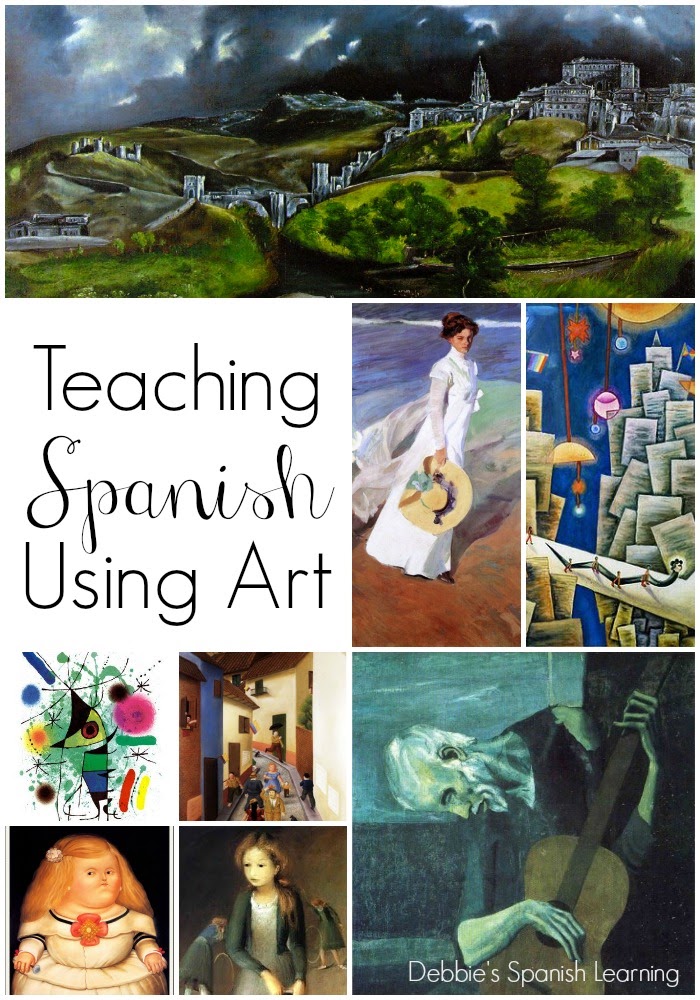 Debbie's Spanish Learning: Mixing Art with Learning Spanish