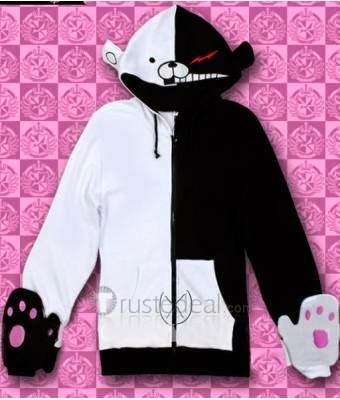 Final Fantasy Cosplay Costumes: Cute Danganronpa Monokuma Jacket ...