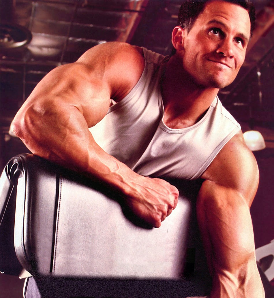 the beauty of male muscle: Brian