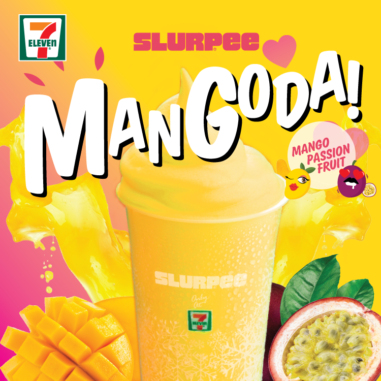 7-Eleven推出全新口味的Mangoda Slurpee
