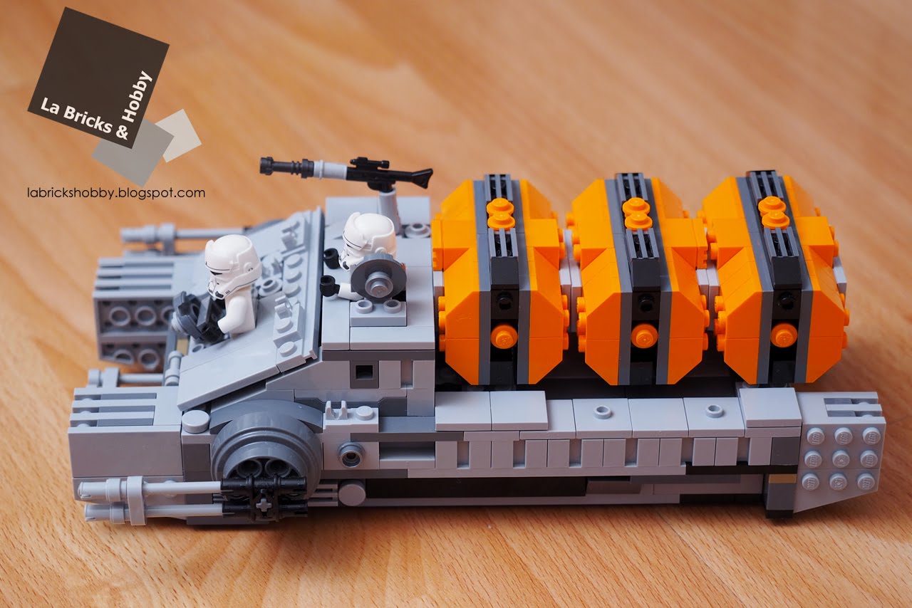 La Bricks & Hobby: Lego Rogue One Imperial Hover Tank Modification Update 2