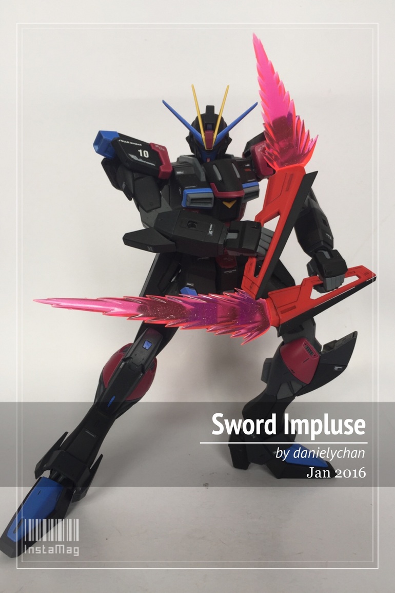 GUNDAM GUY: MG 1/100 Sword Impulse Gundam - Painted Build