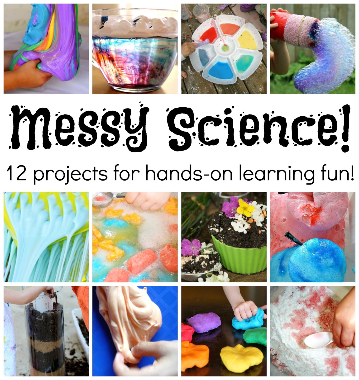 Sparkle and Splatter: Messy Science! 12 Fun Projects...