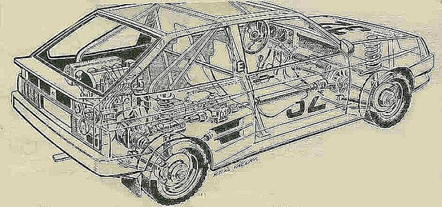 communist cars: LADA Samara EVA