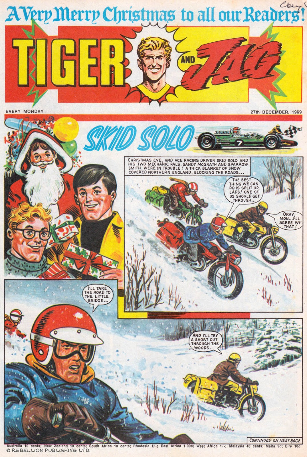 BLIMEY! The Blog of British Comics: The Christmas TIGER AND JAG (1969)