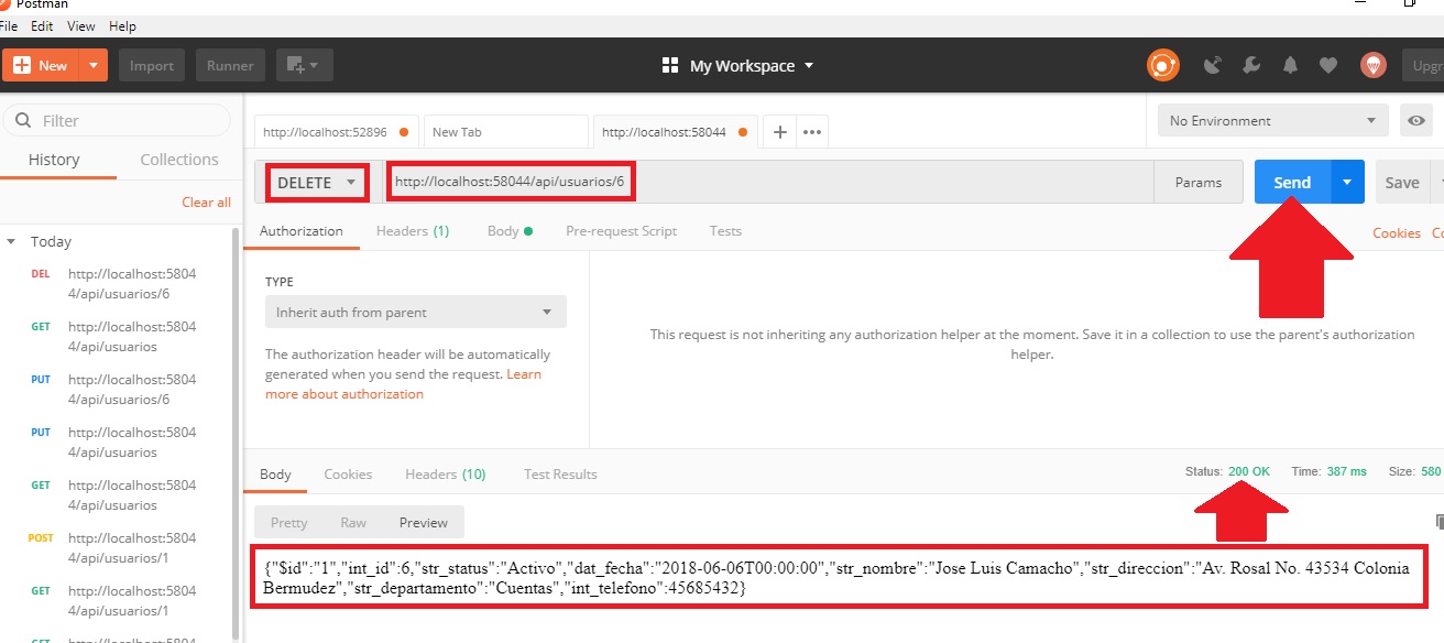 Api Rest : Creación de un Api Rest CRUD en C# - Parte 1