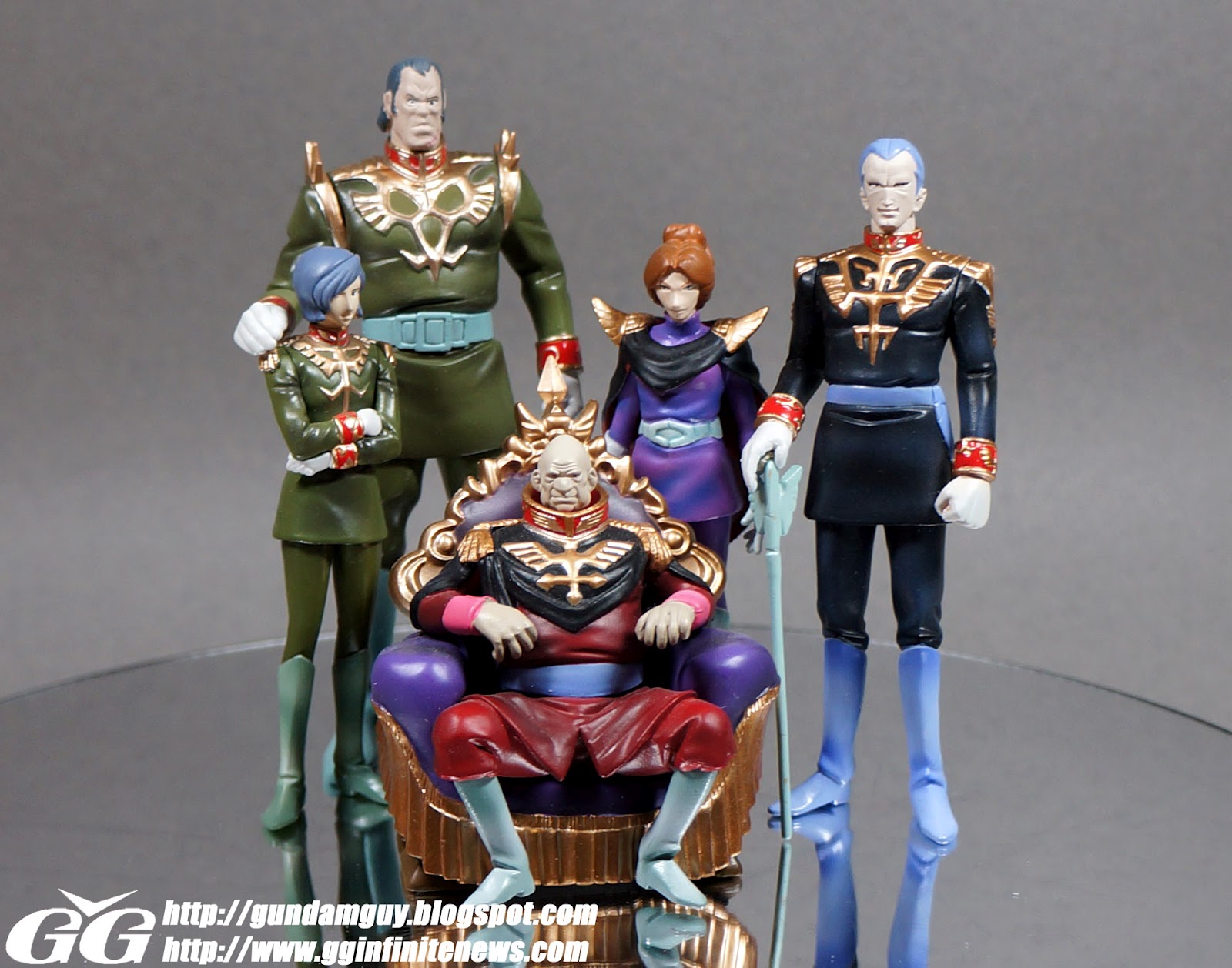 GUNDAM GUY: My Favorite Collectables: Harokapu EX Gundam Zabi Family ...