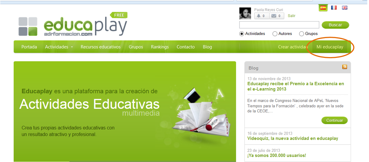 Aprender 3.0: ¿Cómo crear colecciones en Educaplay?