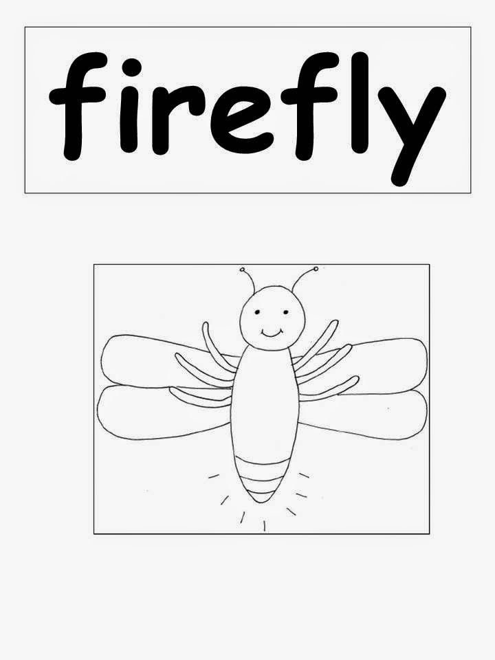 Eric Carle Firefly Coloring Pages