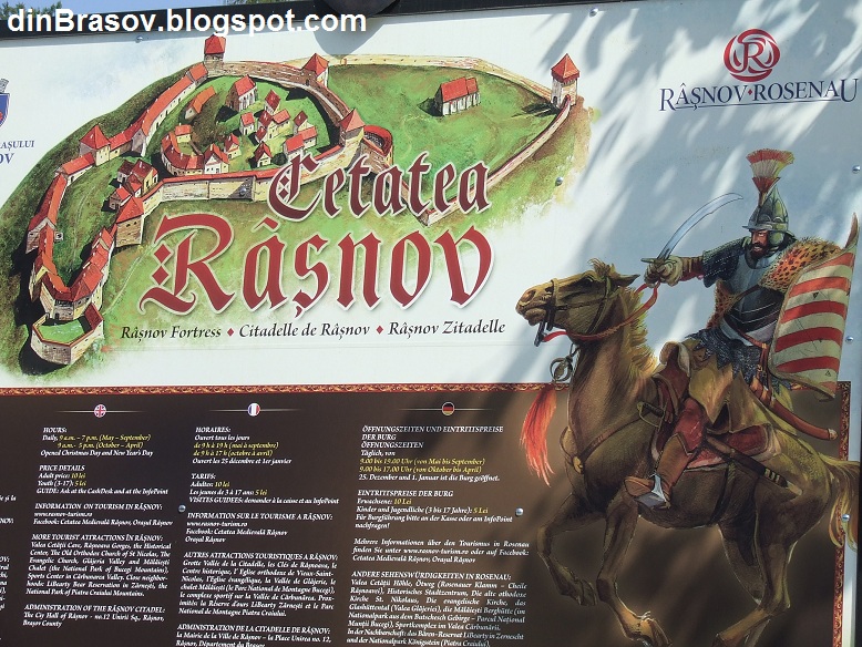 din Brasov: Fotoreportaj Cetatea Rasnov