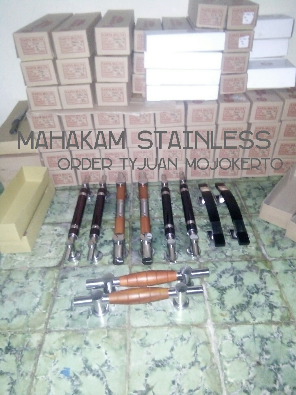 Mahakam stainless - 083871896314: Contoh model handle pintu gagang ...
