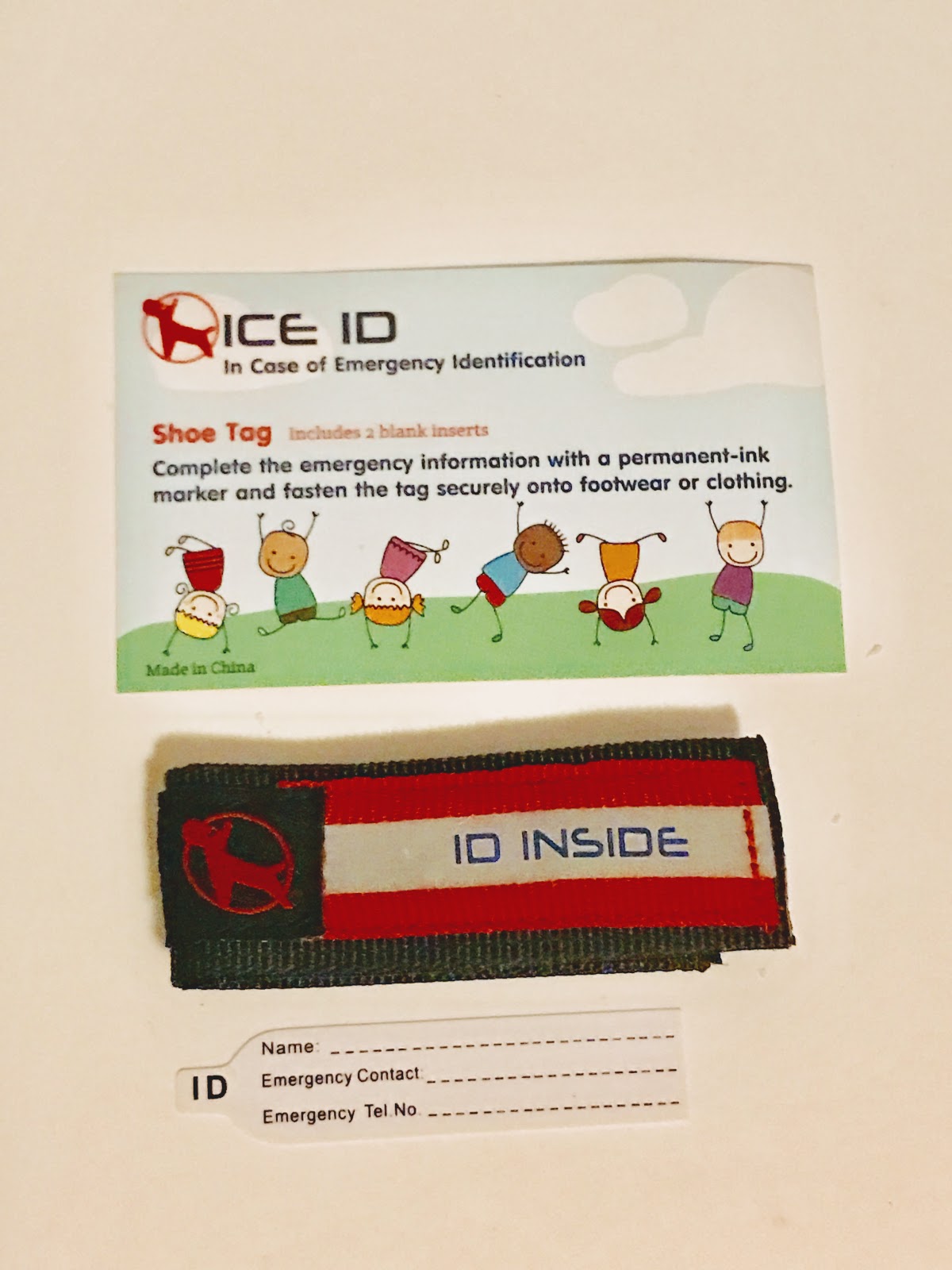 ICE ID (In Case of Emergency ID) - Made for Madison