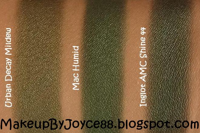MakeupByJoyce ** !: Eyeshadow Swatches & Comparisons: Inglot Pearl 433 ...