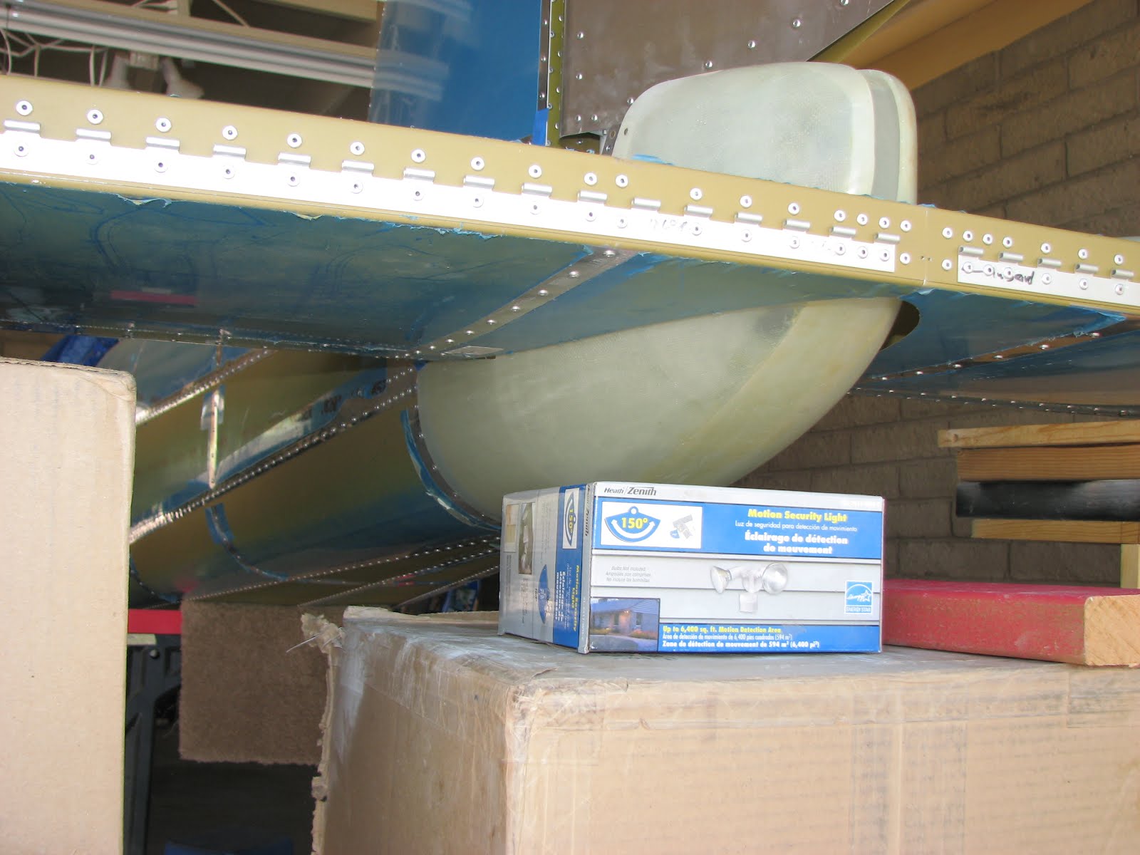 Torsten's RV-12: Attaching Fairing to Tail Cone