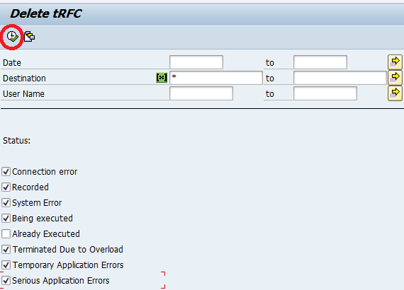 SAP Basis Tutorials: How to delete transactional RFCs