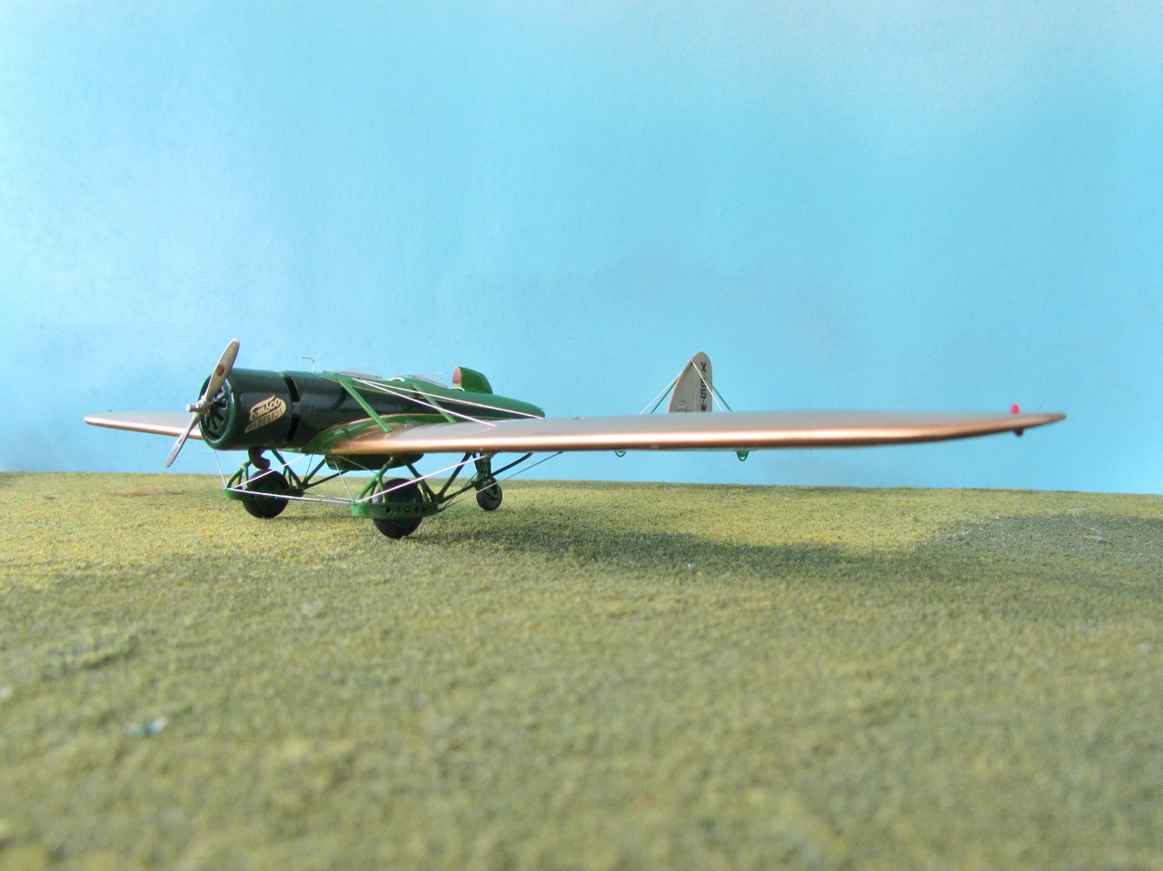 Wings of Intent: EMSCO Flying Wing, 1/72nd scale scratchbuilt