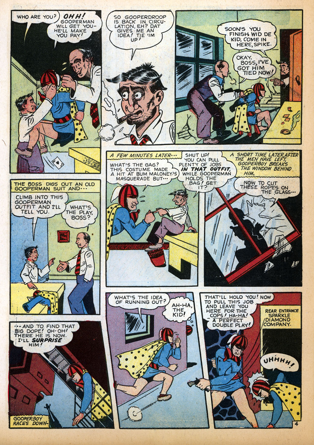 Four-Color Shadows: Al T. Tude-Fred Bell-1943