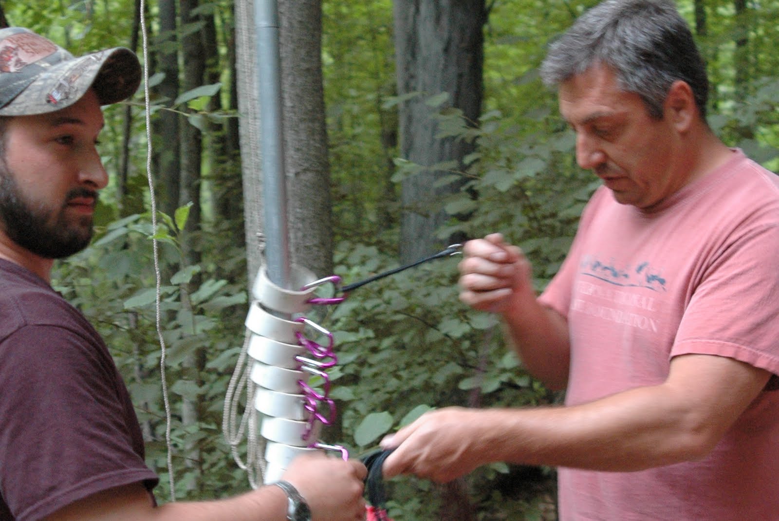 Backyard Beasts: Mist netting for bats!!! PART II