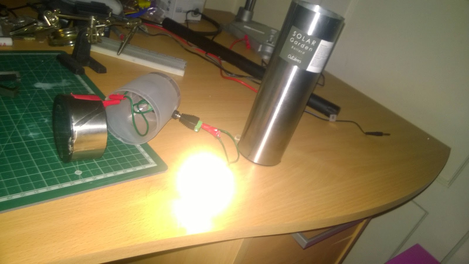 $10. Cheap outdoor solar LED driver, lighting system! - Page 1