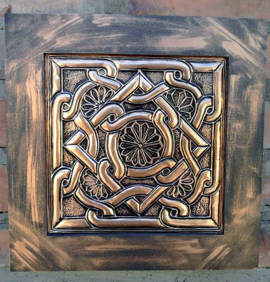 Repujado en aluminio diseños - Imagui