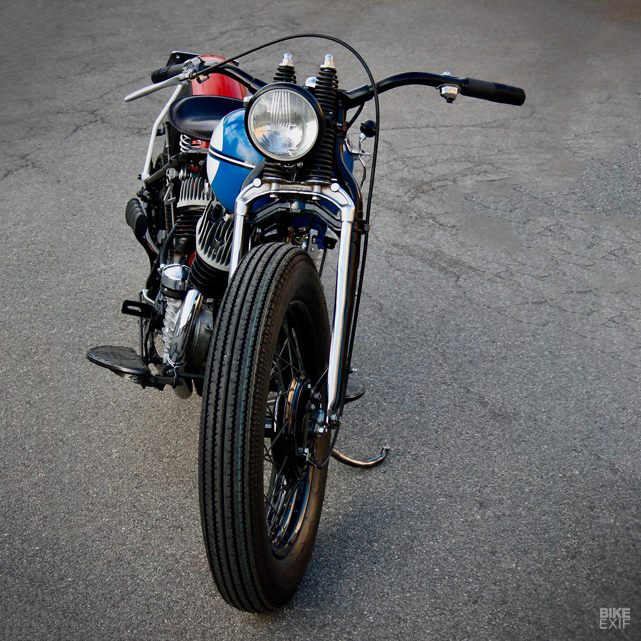 JAMESVILLE MOTORCYCLES: JAMESVILLE '42 WLA FLATHEAD BOBBER