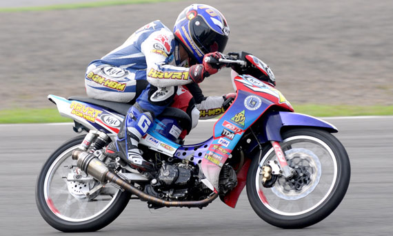 Jupiter Z Modifikasi Road Race Balap