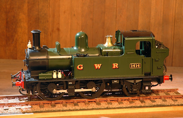 Württembergische T3: Great Western Railway 14xx on 5" gauge
