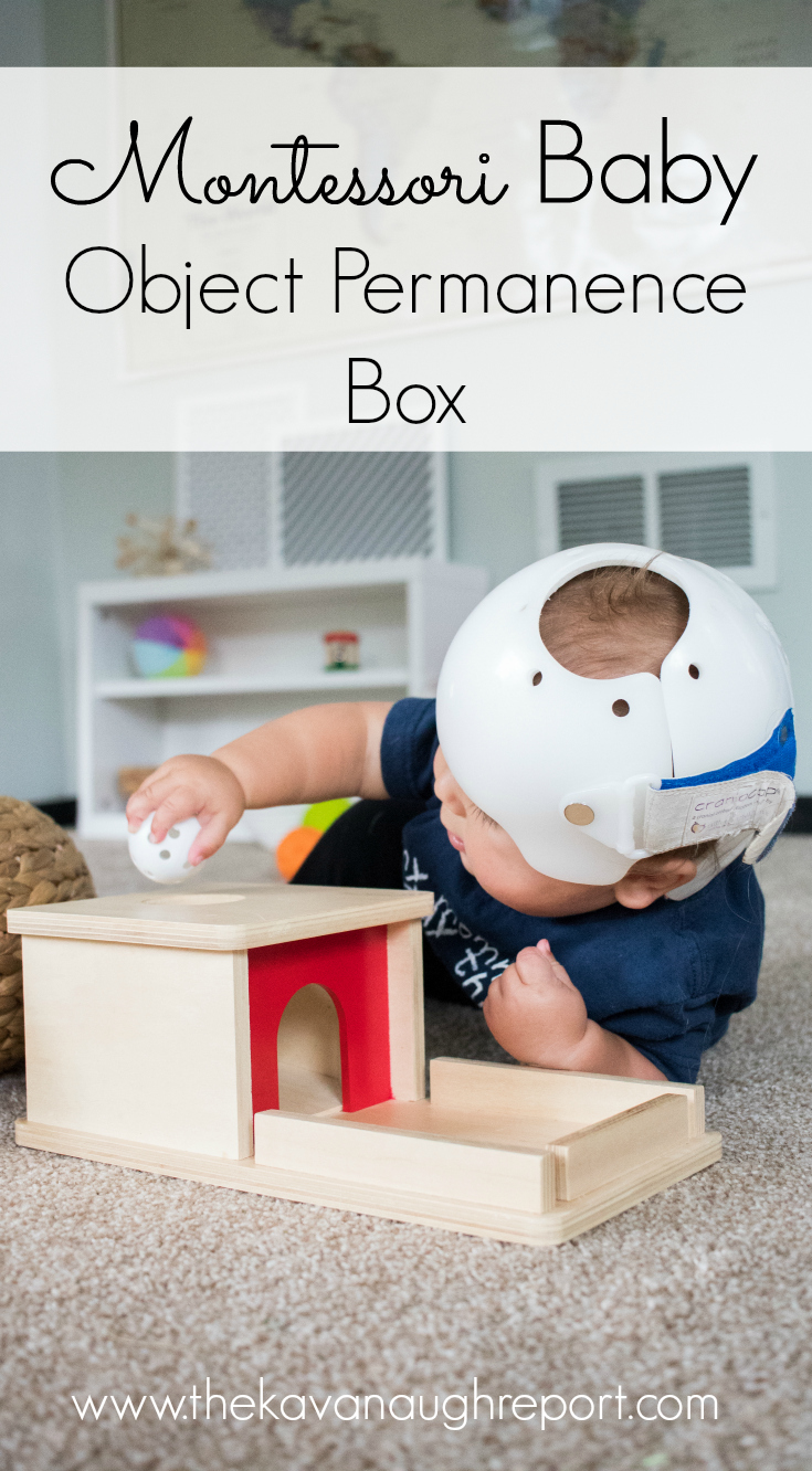 Object Permanence Box -- Montessori Baby Week 36