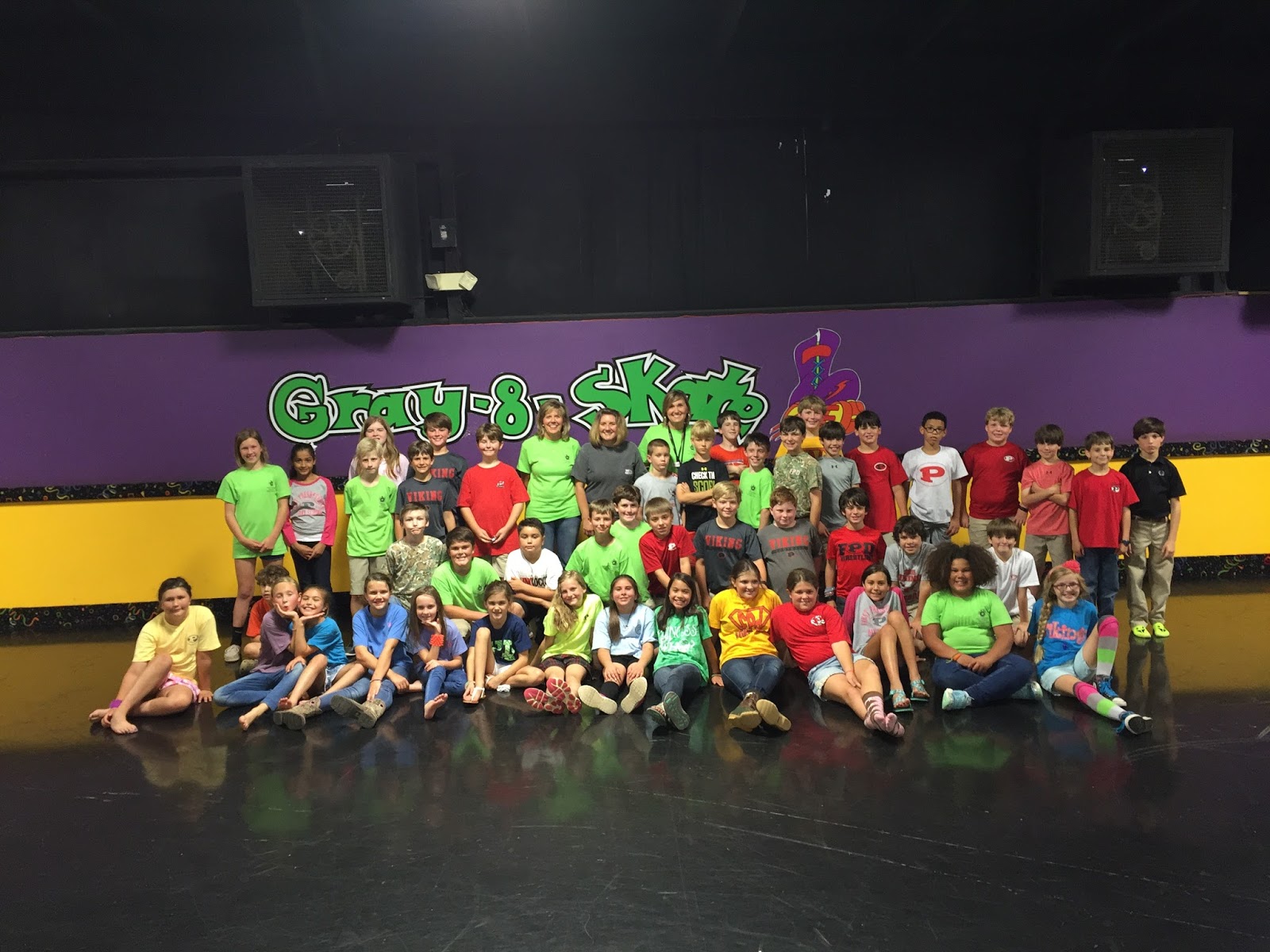 FPD 4th Grade News and Notes...: Gray 8 Skate Party