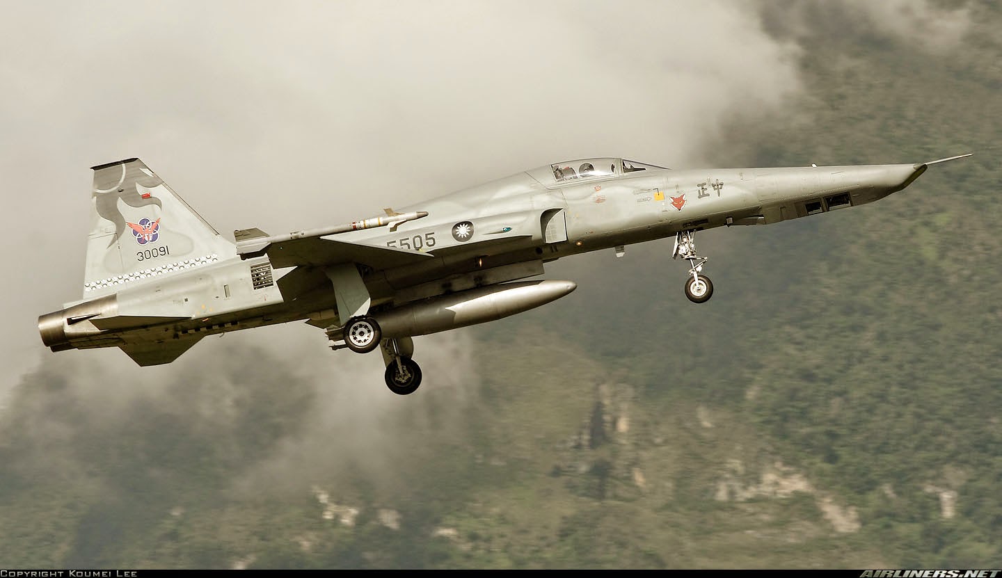 Blog de Aviones de Caza y Ataque: Northrop F-5 Freedom Fighter y Tiger II