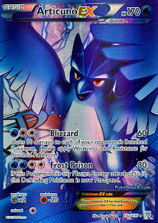 Articuno EX Full Art -- Plasma Storm Pokemon Card Review ...