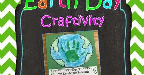 Live, Laugh, Teach First Grade: Earth Day Hand Print Craftivity