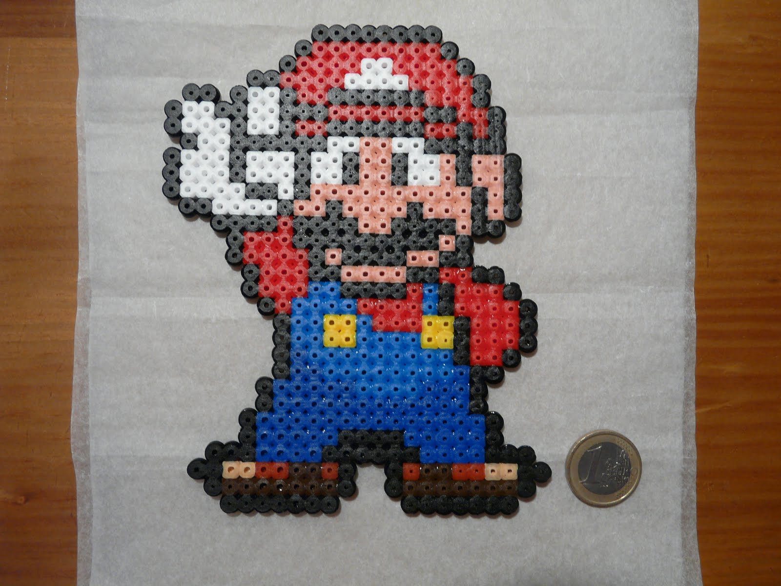 Llaveros y manualidades con Hama Beads: Figuras de Mario Bros.